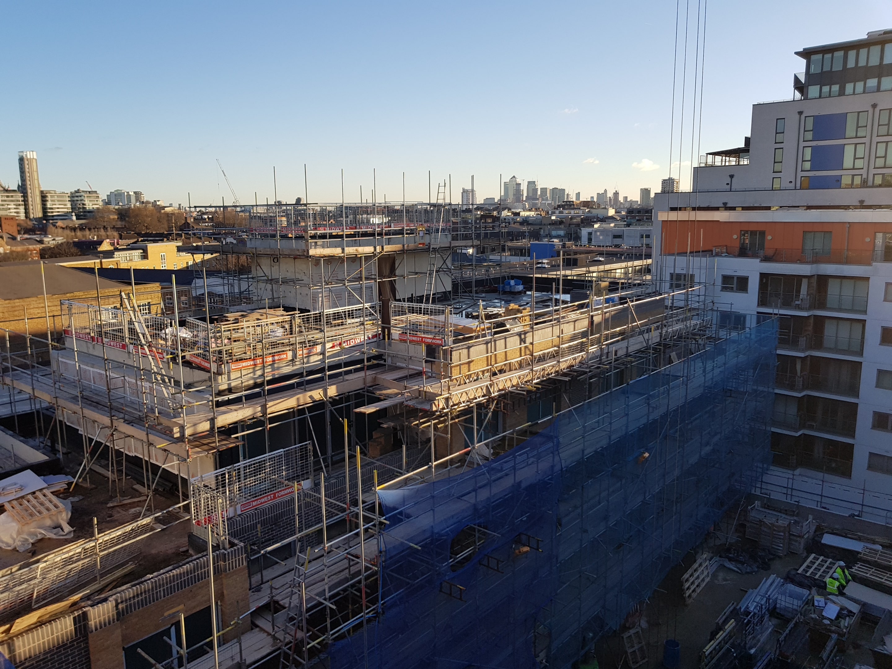 The Taper Building – Construction Update – January – Shape Real Estate